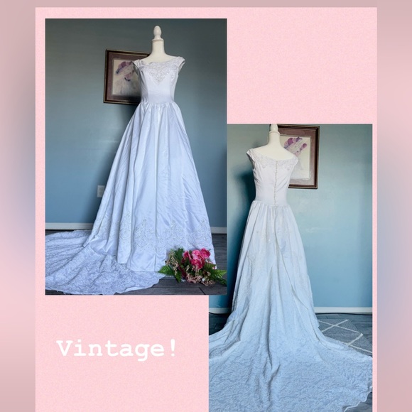 Dresses | Vintage Preowned Wedding Dress | Poshmark